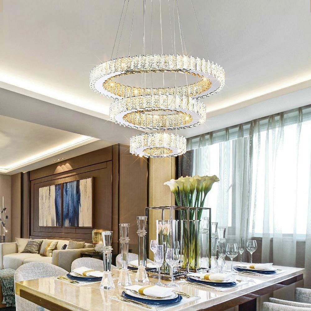 Lustre rond design anneau lumineux | Designix