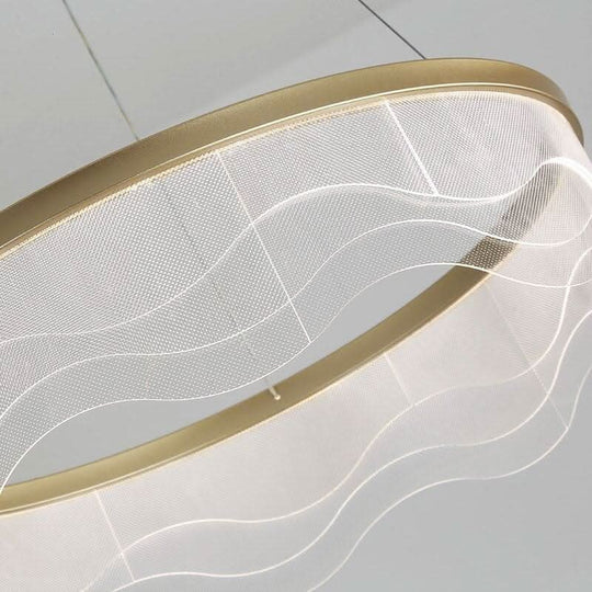 Lustre Moderne Rond | Design Luminal – Designix
