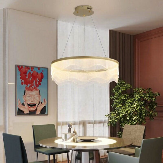 Lustre Moderne Rond | Design Luminal – Designix